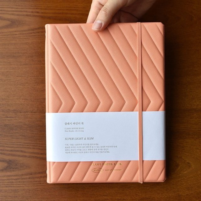 Classy Binder Book /A5 6공 슬림 다이어리 커버/