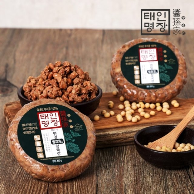 [태인명장] 장손가 연잎발효 생청국장 300gx4개