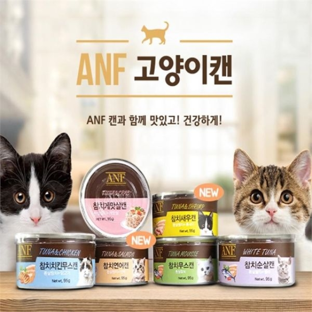 [친절한도그씨]ANF 캣 캔 95g 24개 고양이캔 고양이간식_P089394539