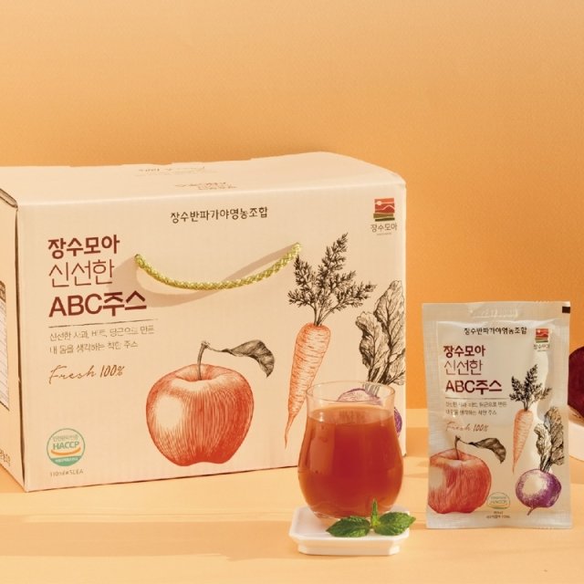 NFC착즙100 리얼 착한ABC쥬스 110ml 50포