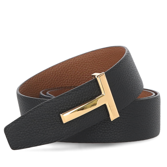[톰포드] T버클 TB178 LCL236G 3BN01 양면 가죽 벨트