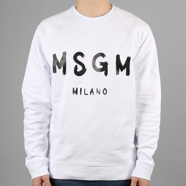 [매니아온] MSGM 로고 맨투맨 2840MM104 207099 01