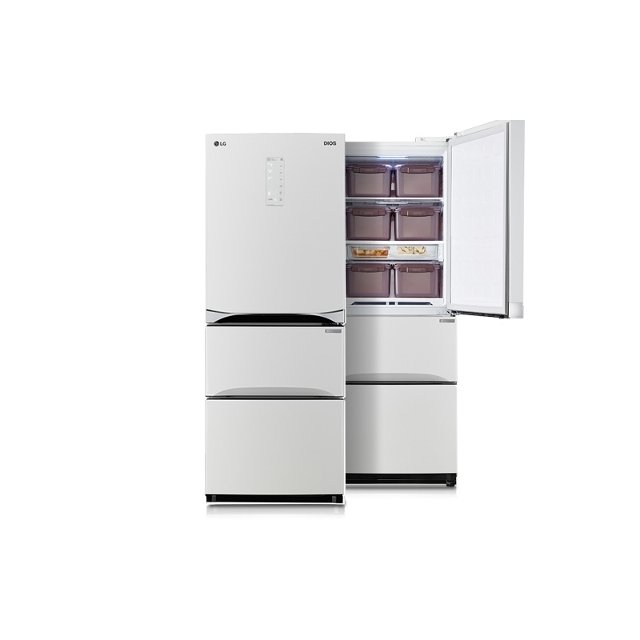 [LG전자] LG DIOS 김치톡톡 스탠드 김치냉장고 327L 화이트 (K337W11)