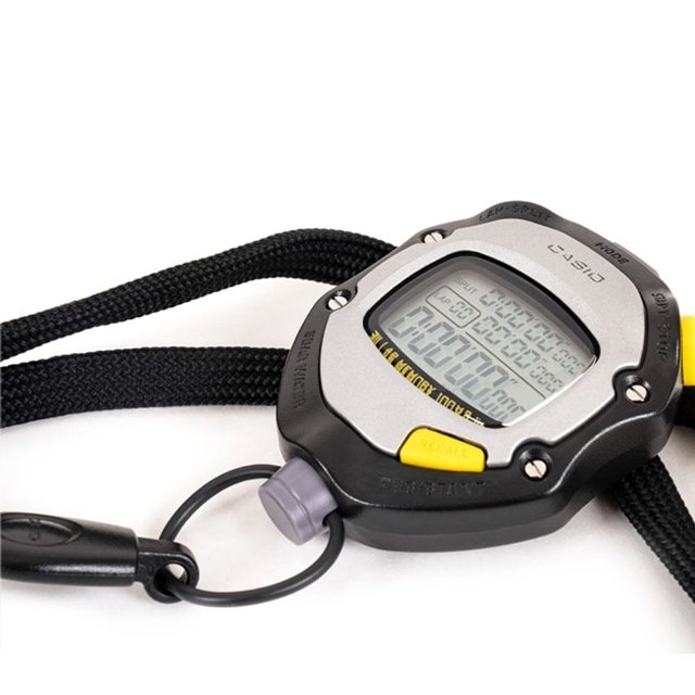 CASIO 카시오 초시계 HS70 실버 (WBDF499)