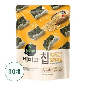[CJ] 비비고칩 오리지널 40G x 10개