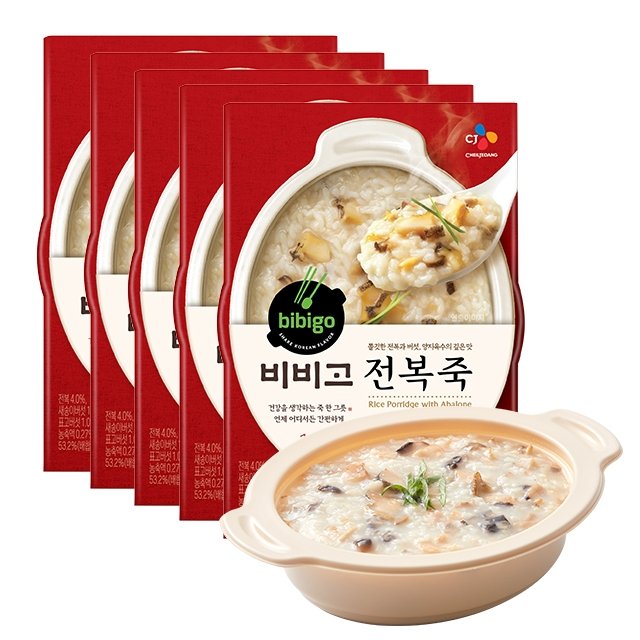 [CJ] 비비고 전복죽 280G x 5개