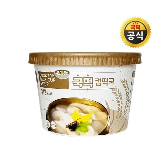 [추억의 국민학교 떡볶이]국떡 컵떡국 133g