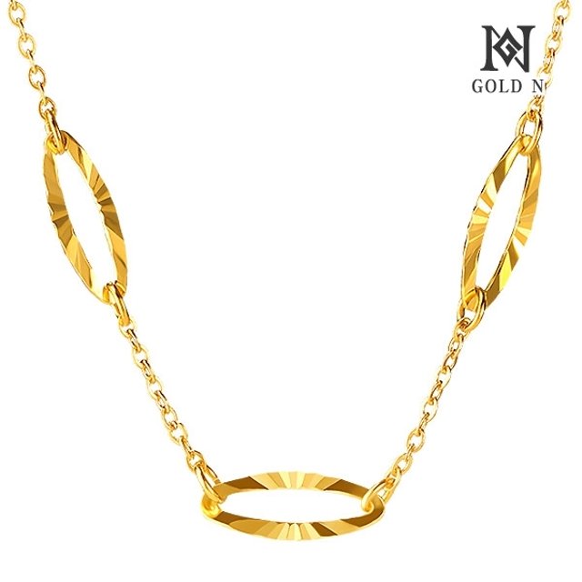 [골드앤] 순금 24K 라이팅 목걸이_3.75g