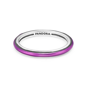 판도라 반지 ME 쇼킹 퍼플 실버 199655C01