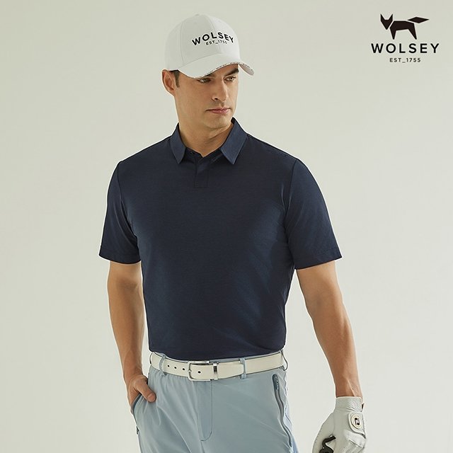 [Wolsey] 울시 24SS 최신상! 기능성 쿨 카라티 4종 세트, 남성