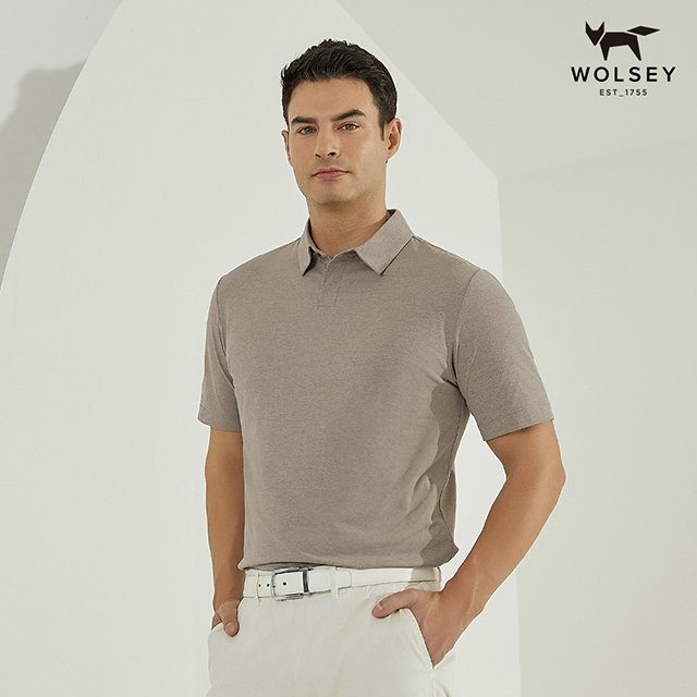 [Wolsey] 울시 24SS 최신상! 기능성 쿨 카라티 4종 세트, 남성