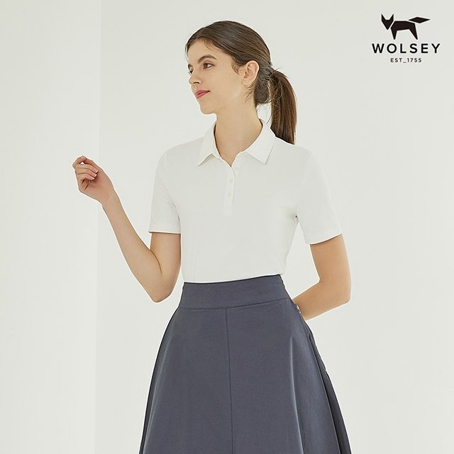 [Wolsey] 울시 24SS 최신상! 기능성 쿨 카라티 4종 세트, 여성