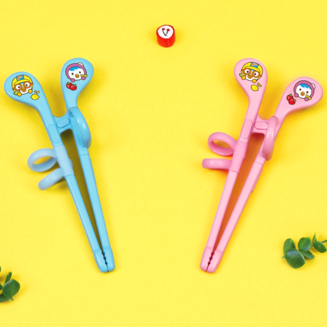 에디슨 뽀로로 유아 처음배우는 교정용 미니 젓가락