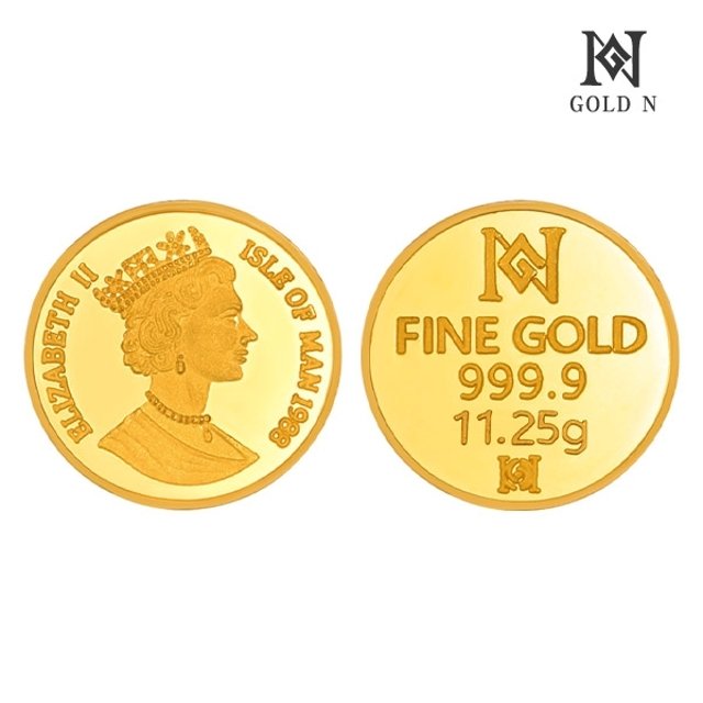 [골드앤] 순금 24K 퀸오브 엘리자베스 코인 11.25g