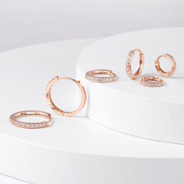 [제이몽드] 14K 글리터 11mm 원터치귀걸이