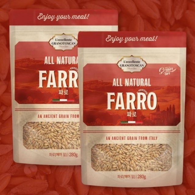 그레인온 파로 엠머 밀 고대곡물 파로쌀 280g x 2팩