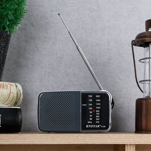 효도 레트로 아날로그 AMFM 라디오