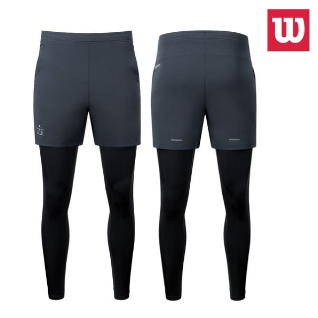 [윌슨]투인원레깅스 6451 남성 D그레이_P329013940