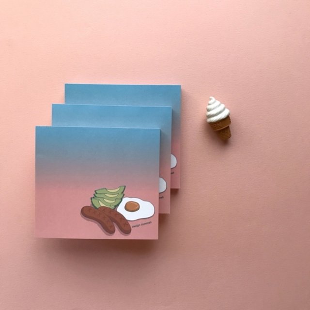 메모왕 일러스트 메모지 - 브런치