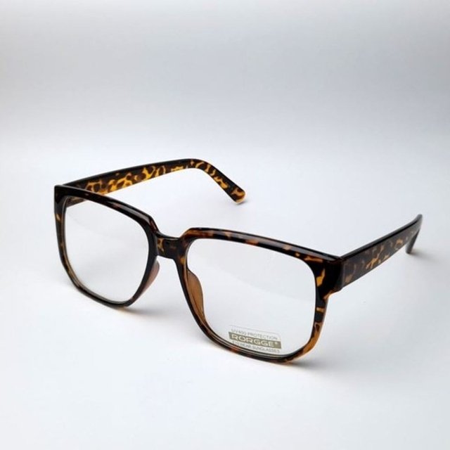 [에이치플러스몰]남자 여자 사각 가는 뿔테 패션 안경 RORGGE 7268_P338141008