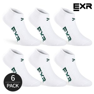 EXR 여성 프론트 컬러로고 스니커즈 6P_WHGR