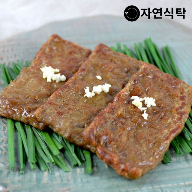 [자연식탁]직화그릴 불맛나는 더잘군 너비아니1팩(480g)