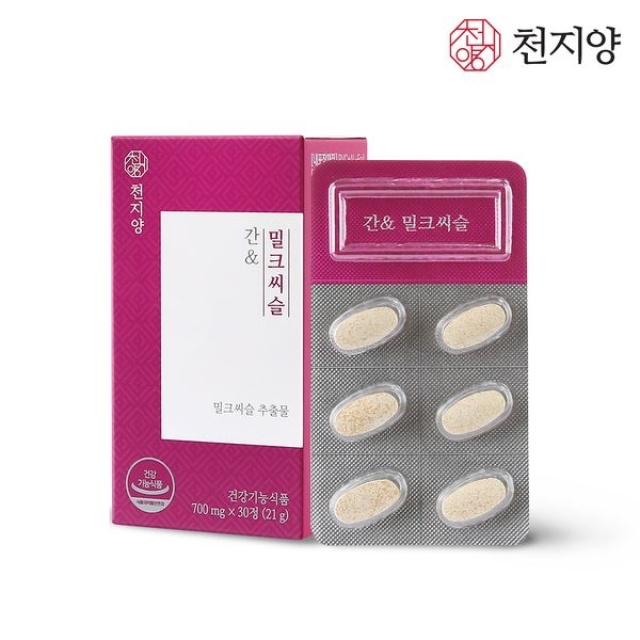 [천지양]간엔 밀크씨슬 6개월분 실리마린 밀크시슬 간건강_P310982903