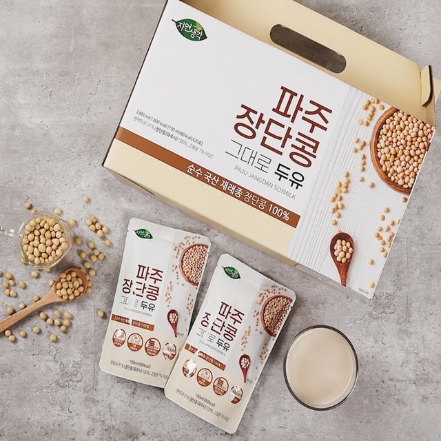 파주장단콩 그대로 두유 190ml 60팩