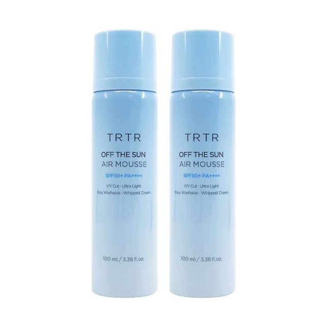 [티르티르]선무스 TRTR 티알티알 버블 선크림 100ml 2개_P340294526