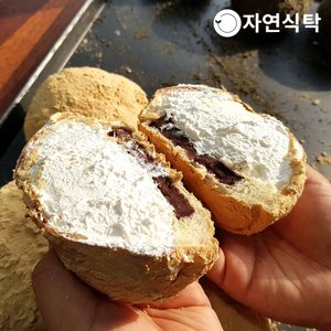 [자연식탁]전주 한옥마을, 인절미생크림단팥빵 150g x 3개입(1box)