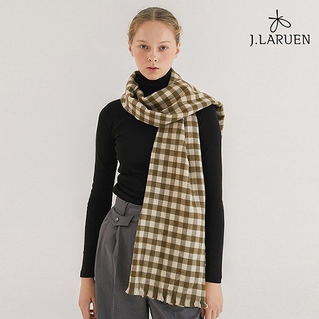 제이로렌 머플러 보보 체크 (5color)