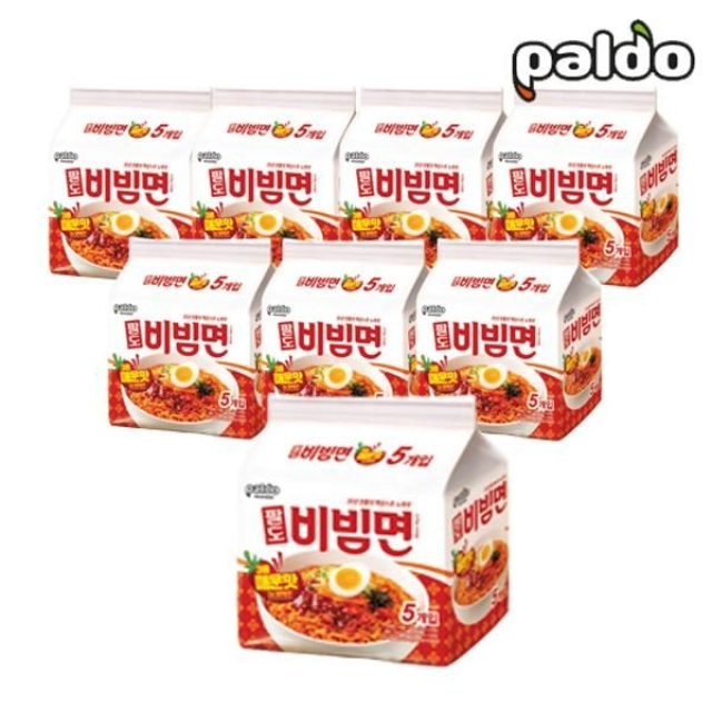 [마트인코리아MIK]팔도 비빔면매운맛 130g x 40봉_P316465036