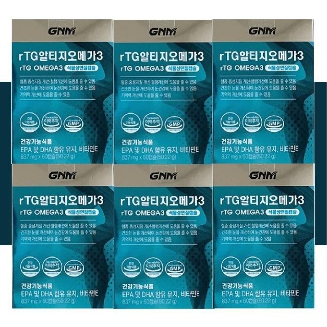 [GNM 자연의품격] GNM 자연의품격 알티지 오메가3 60