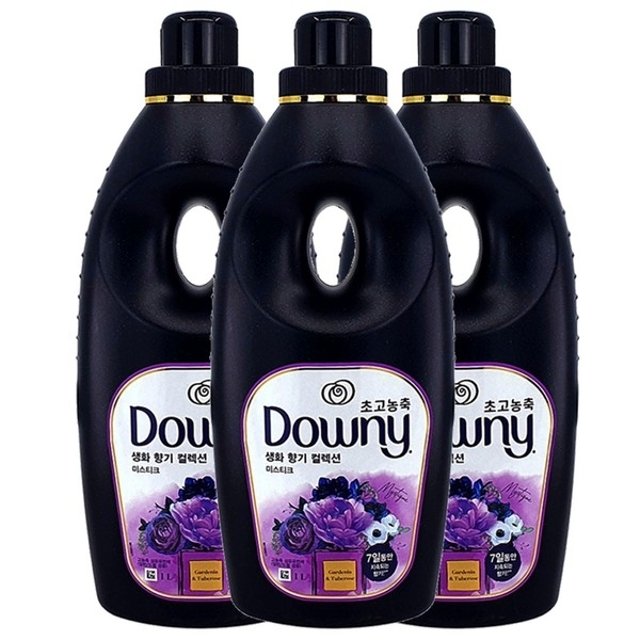 [다우니]초고농축 섬유유연제 미스티크 1L X 3개_P337539733