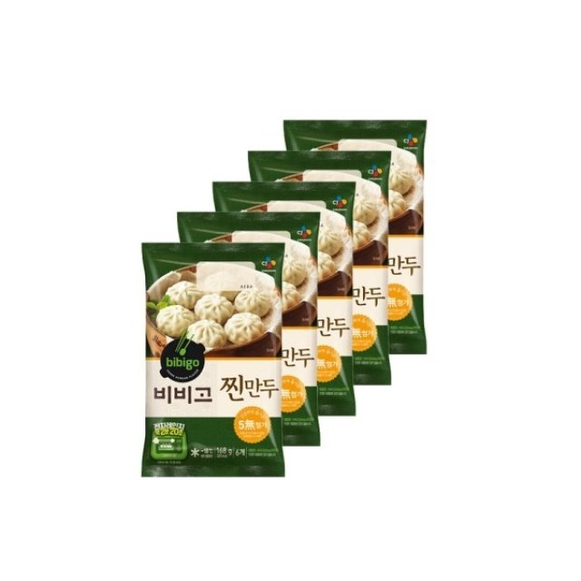 [CJ제일제당]비비고 찐만두 168g x 5개_P315664015