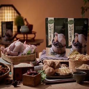 선택1)임성근 푸드베스타의 능이삼계탕 1kgX8팩, 총 8kg