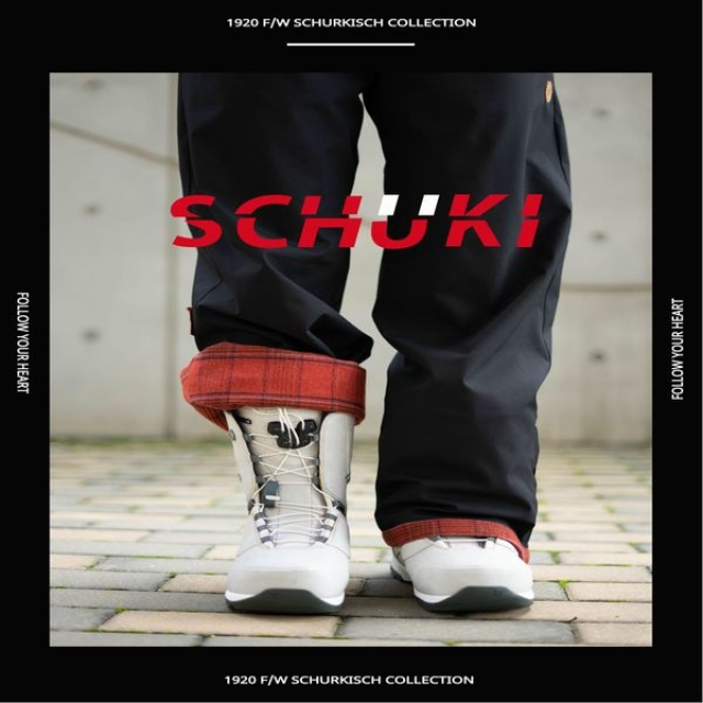 [슈어키쉬]SCHUK Checked Lining Pants 보드복 방수 체크 배색 팬츠 블랙_P313845195