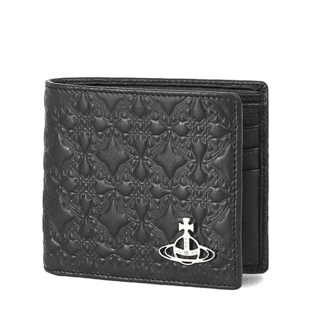 [비비안웨스트우드] 엠보스 51120008 L001Y N401 ORB 로고 반지갑