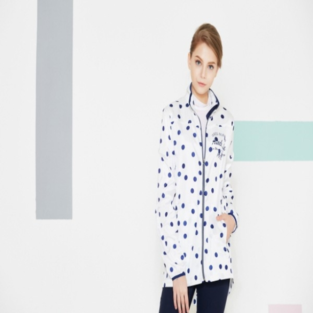 [그렉노먼]여성 도트 프린트 자켓 (화이트)HWG17-JP101_P343489745