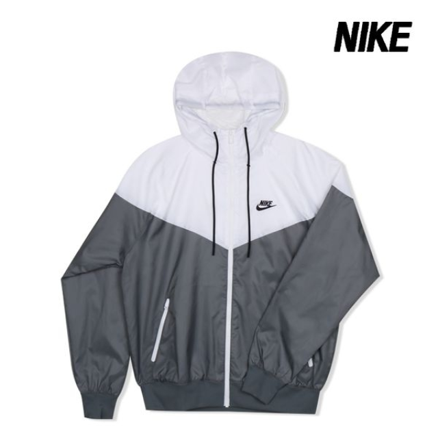 [나이키]바람막이 윈드러너 후드 자켓 그레이 DA0001-084_P329540946